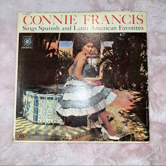 Media | Vintage Connie Francis Vinyl Record Sings Spanish And Latin ...